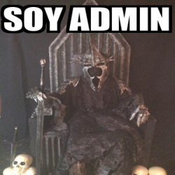 Meme Personalizado - soy admin - 31739316