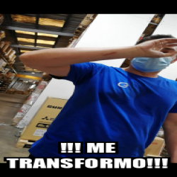 Meme Personalizado - !!! ME TRANSFORMO!!! - 31744166
