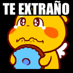 Meme Personalizado - te extraño - 31748073