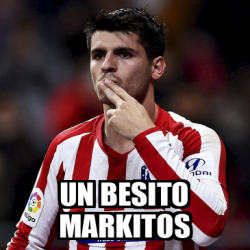 Meme Personalizado - Un besito Markitos - 31749776