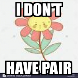 Meme Personalizado - i don't have pair - 31777130