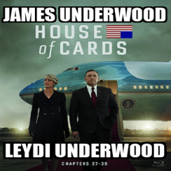 Meme Personalizado - james Underwood Leydi Underwood - 31780505