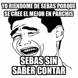 Meme Yao Ming 2 - yo riendome de sebas porque se cree el mejor en ...