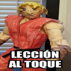 Meme Personalizado - Lección al toque - 31802231