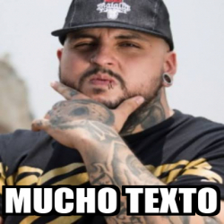 Meme Personalizado - Mucho texto - 31804773