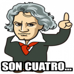 Meme Personalizado - son cuatro... - 31821004