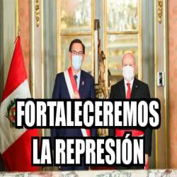 Meme Personalizado - FORTALECEREMOS LA REPRESIÓN - 31826912