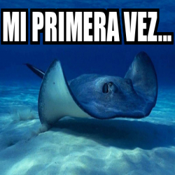 Meme Personalizado - Mi Primera VEZ... - 31844756