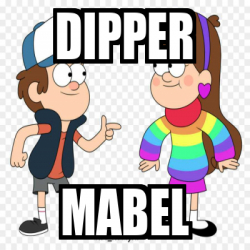 Meme Personalizado - Dipper Mabel - 31847689