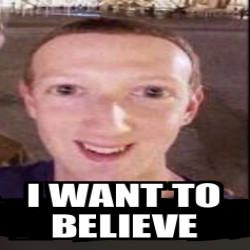 Meme Personalizado - I WANT TO BELIEVE - 31868839