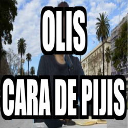 Meme Personalizado - olis cara de pijis - 31869702