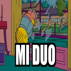 Meme Personalizado - MI DUO - 31907113
