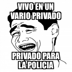 Meme Yao Ming 2 - vivo en un vario privado privado para la policia ...