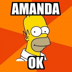 Meme Homer - Amanda Ok - 31912160