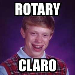 Meme Bad Luck Brian - rotary claro - 31916662