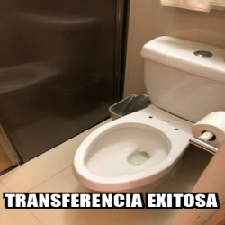Meme Personalizado - Transferencia exitosa - 31918295