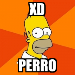 Meme Homer - xd perro - 31926308