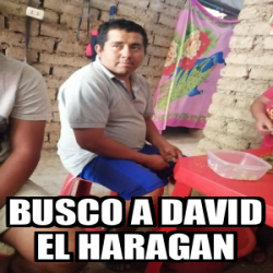 Meme Personalizado - Busco a David el Haragan - 31930132