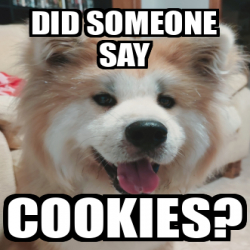 Meme Personalizado - Did someone say Cookies? - 31943771