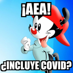 Meme Personalizado - ¡aea! ¿incluye covid? - 31961356