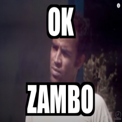 Meme Personalizado - ok zambo - 31964190