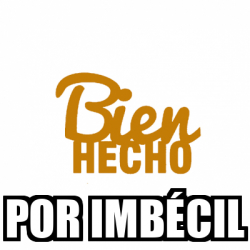 Meme Personalizado - POR IMBÉCIL - 31966293