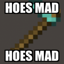 Meme Personalizado - HOES MAD HOES MAD - 31974122