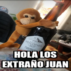 Meme Personalizado - Hola los extraño Juan - 31990564