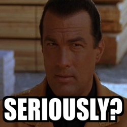 Meme Personalizado - seriously? - 32100205