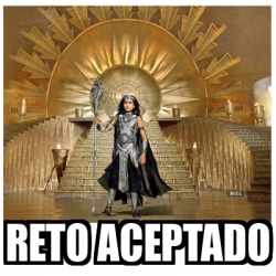 Meme Personalizado - reto aceptado - 32102336