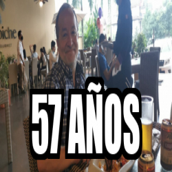 Meme Personalizado - 57 años - 32103462
