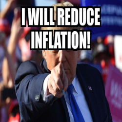 Meme Personalizado - I will reduce inflation! - 32122926