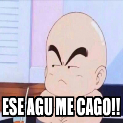 Meme Personalizado - Ese agu me cago!! - 32134622