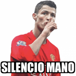 Meme Personalizado - Silencio mano - 32136102
