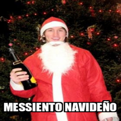 Meme Personalizado - Messiento navideño - 32142977