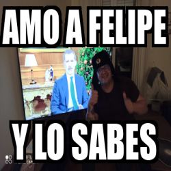 Meme Personalizado - Amo a Felipe Y lo sabes - 32144197