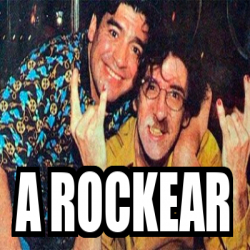 Meme Personalizado - A rockear - 32150676