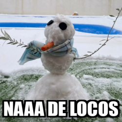 Meme Personalizado - Naaa de locos - 32159436