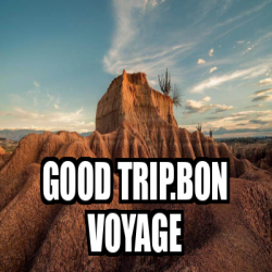 Meme Personalizado - Good trip.bon voyage - 32159454
