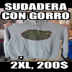 Meme Personalizado - Sudadera con gorro . 2xl, 200$ - 32177665