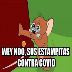 Meme Personalizado - WEY NOO, SUS ESTAMPITAS CONTRA COVID - 32179731