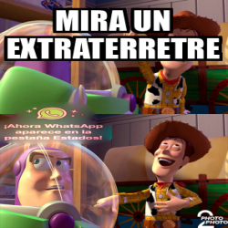 Meme Personalizado - MIRA UN EXTRATERRETRE - 32184455