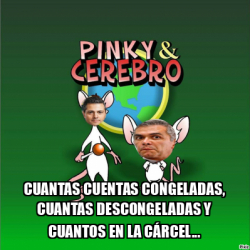 Meme Personalizado - cuantas cuentas congeladas, cuantas descongeladas ...