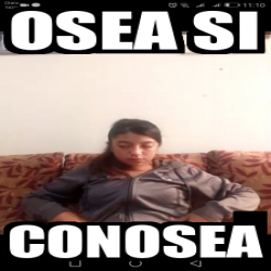 Meme Personalizado - Osea si Conosea - 32190491