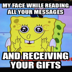 Meme Personalizado - My face while reading all your messages and ...