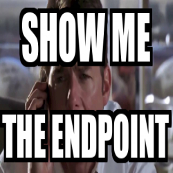 Meme Personalizado - Show me the endpoint - 32200029
