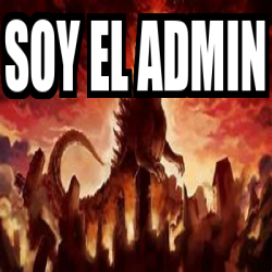 Meme Personalizado - soy el admin - 32203216
