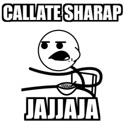 Meme Cereal Guy - CALLATE SHARAP JAJJAJA - 32206996