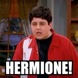 Meme Personalizado - Hermione! - 32212349