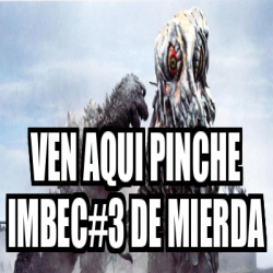Meme Personalizado - ven aqui pinche imbec#3 de mierda - 32218968